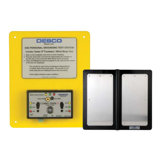 DESCO COMBO TESTER X3 INSTALLATION, OPERATION AND MAINTENANCE MANUAL ...