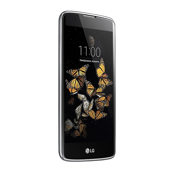 LG -K350Z CELL PHONE USER MANUAL | ManualsLib