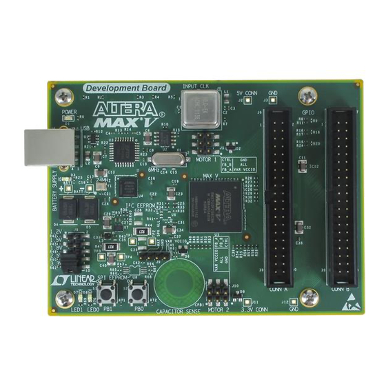 ALTERA MAX V CPLD MOTHERBOARD REFERENCE MANUAL | ManualsLib