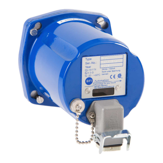 BFI AUTOMATION CFC 200 CONTROLLER TECHNICAL DESCRIPTION | ManualsLib