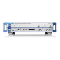 Rohde & schwarz CMW270 Manuals | ManualsLib
