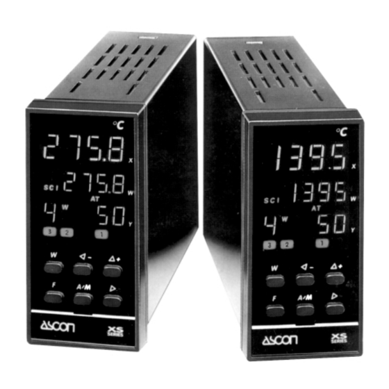 ASCON TECNOLOGIC XS SERIES CONTROLLER INSTRUCTION MANUAL | ManualsLib