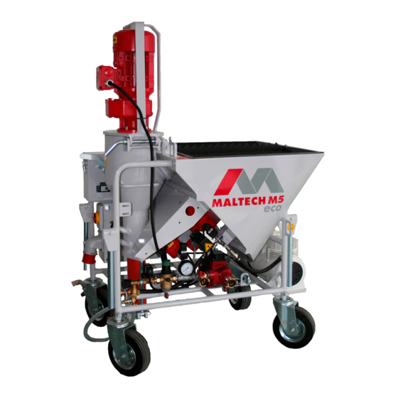 MALTECH M5-ECO PAINT SPRAYER USE AND MAINTENANCE MANUAL | ManualsLib
