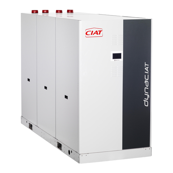 CIAT DYNACIAT LG CHILLER USER MANUAL | ManualsLib