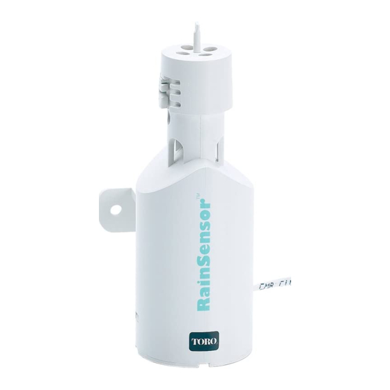 TORO WIRELESS RAINSENSOR 53770 CONTROLLER USER MANUAL | ManualsLib