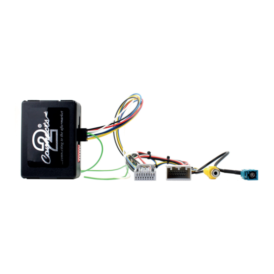 CONNECTS2 CAM-JG1-AD DASH CAMERA INSTALLATION MANUAL | ManualsLib