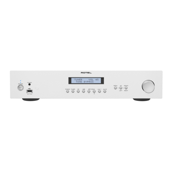 ROTEL RA-630 AMPLIFIER OWNER'S MANUAL | ManualsLib