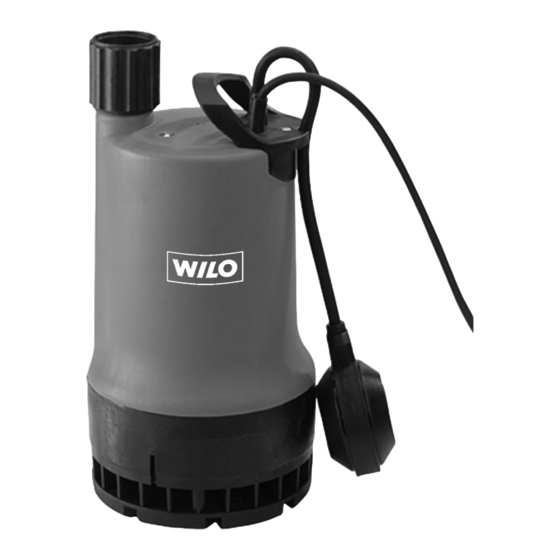 WILO TMW SERIES INSTALLATION AND OPERATING INSTRUCTIONS MANUAL Pdf Download | ManualsLib