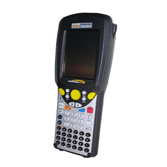 PSION TEKLOGIX WORKABOUT PRO SERIES QUICK REFERENCE MANUAL Pdf Download ...