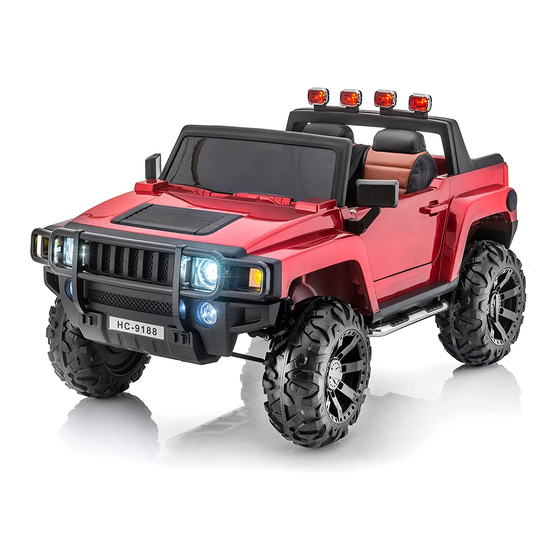 SUPERTRAX WARRIOR MOTORIZED TOY CAR ASSEMBLY AND OPERATION INSTRUCTIONS ...