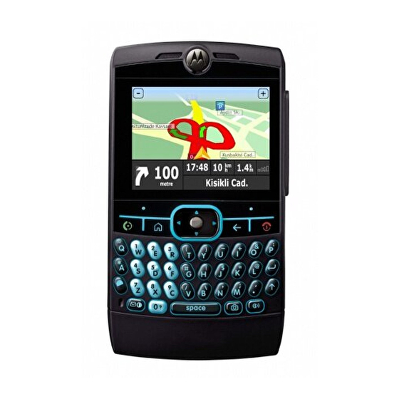 MOTOROLA MOTO Q GSM CELL PHONE USER MANUAL | ManualsLib