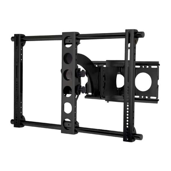 SANUS SYSTEMS VISIONMOUNT VMAA18 TV MOUNT ASSEMBLY INSTRUCTIONS MANUAL ...