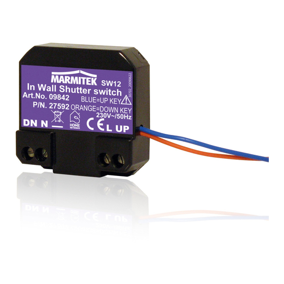 MARMITEK SW12 SWITCH USER MANUAL | ManualsLib