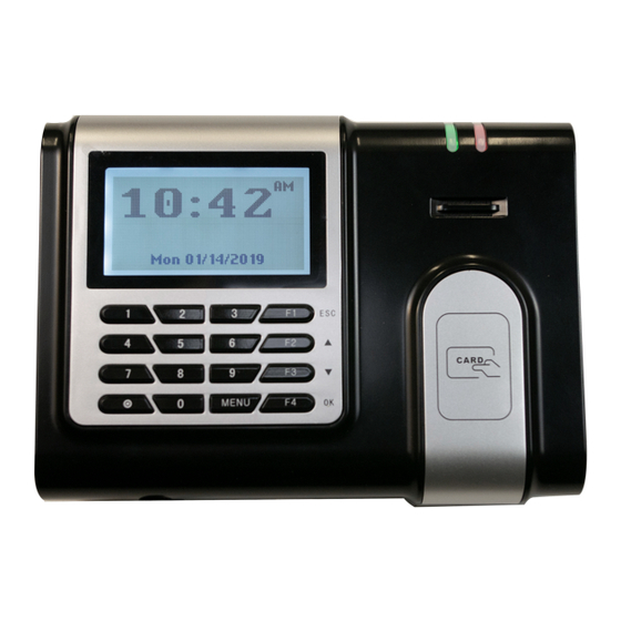 INFOTRONICS IDPUNCH 7 CLOCK USER MANUAL | ManualsLib