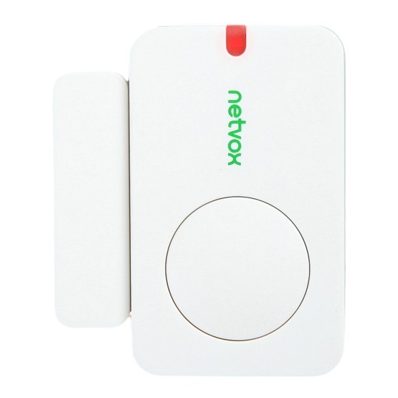 NETVOX R311A SECURITY SENSOR USER MANUAL | ManualsLib