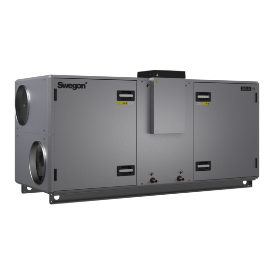 SWEGON GOLD SD AIR HANDLER DESCRIPTION | ManualsLib
