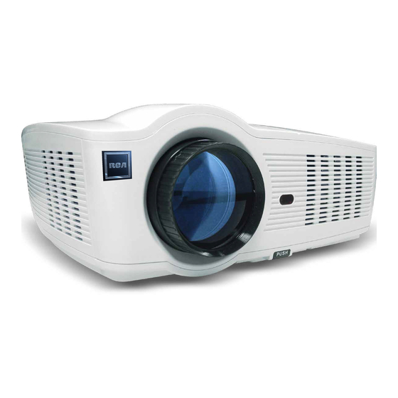 RCA RPJ129 PROJECTOR INSTRUCTION MANUAL | ManualsLib