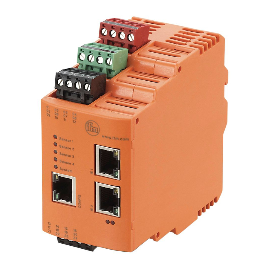 IFM VSE151 DEVICE MANUAL Pdf Download | ManualsLib