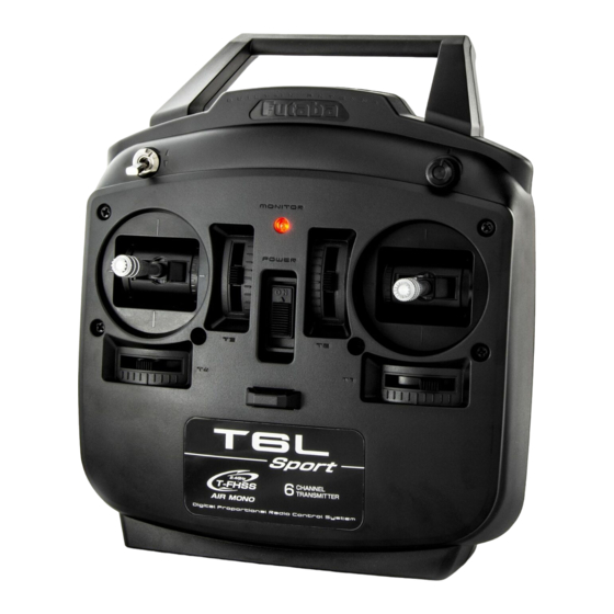 FUTABA T6L SPORT REMOTE CONTROL INSTRUCTION MANUAL | ManualsLib