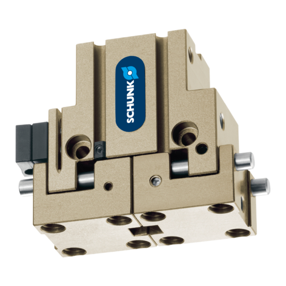 SCHUNK PGM 29 ASSEMBLY AND OPERATING MANUAL Pdf Download | ManualsLib