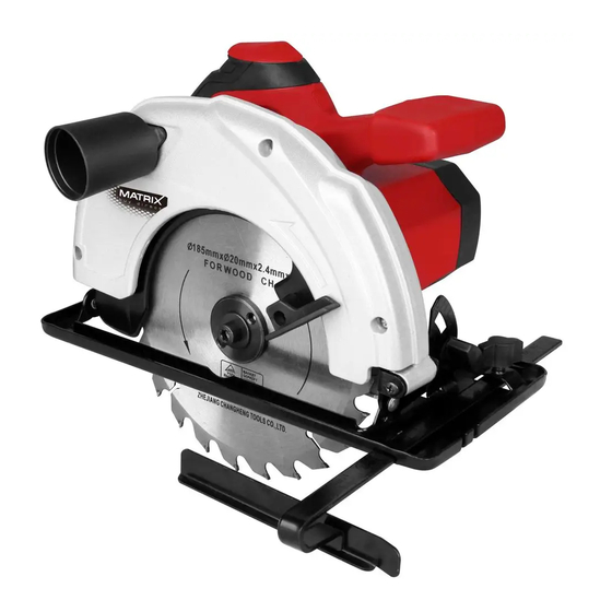 MATRIX CS 1200-185 SAW ORIGINAL INSTRUCTIONS MANUAL | ManualsLib