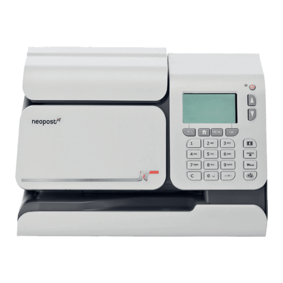 NEOPOST IMETER IS-280 DIGITAL MAILING SYSTEM INTERNET INSTALL MANUAL ...