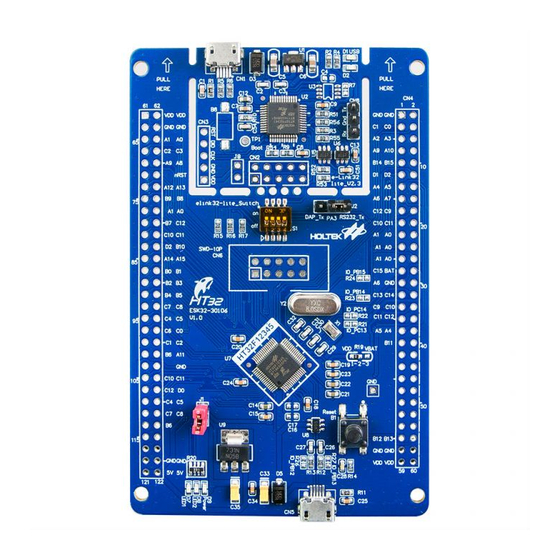 HOLTEK HT32F12345 USER MANUAL Pdf Download | ManualsLib