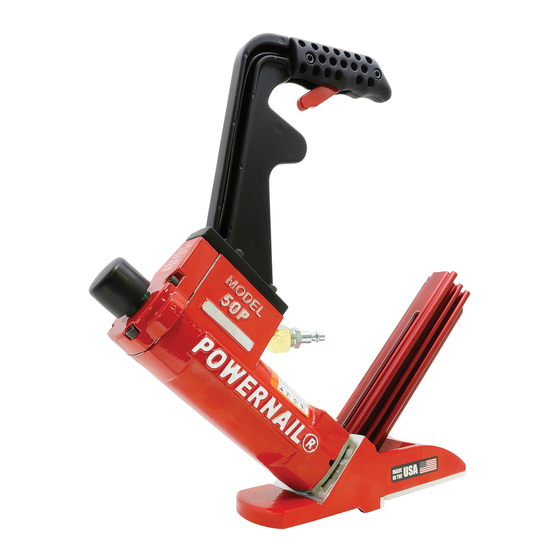 POWERNAIL 50P FLEX NAIL GUN OPERATION AND MAINTENANCE | ManualsLib