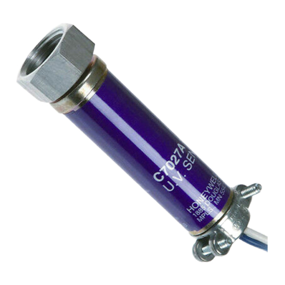 HONEYWELL MINIPEEPER C7027A SECURITY SENSOR PRODUCT DATA | ManualsLib