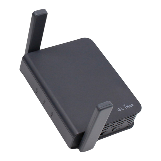 GL TECHNOLOGIES GL.INET SLATE GL-AR750S-EXT WIRELESS ROUTER GETTING ...