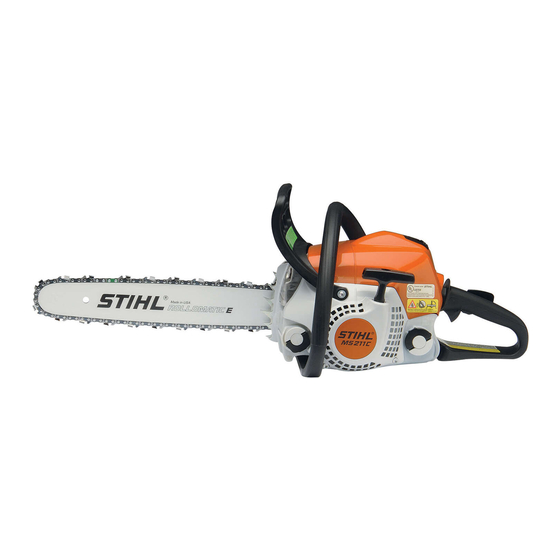STIHL MS 171 CHAINSAW TECHNICAL INFORMATION | ManualsLib