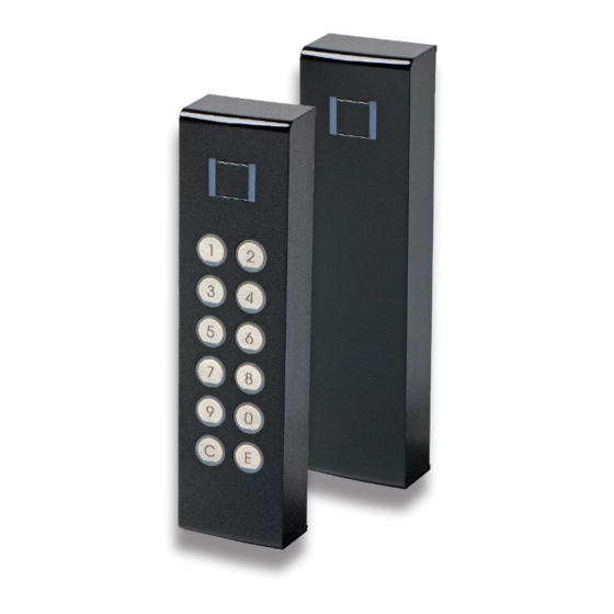 NEDAP CONVEXS SERIES CARD READER INSTALLATION MANUAL AND USER'S MANUAL ...