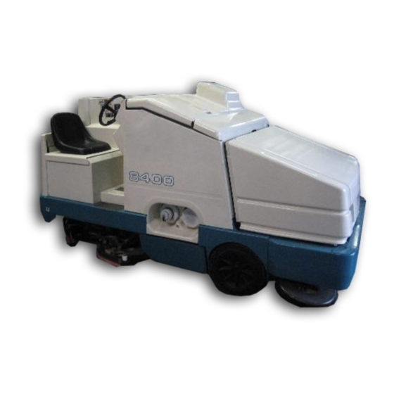 TENNANT 8400 SCRUBBER SERVICE MANUAL | ManualsLib