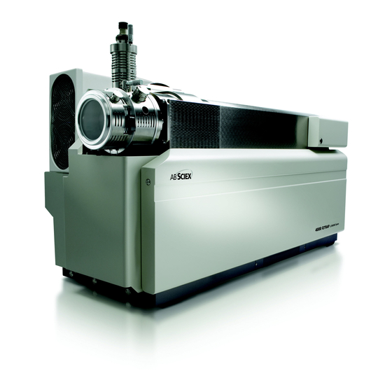AB SCIEX 4000 QTRAP HARDWARE MANUAL Pdf Download | ManualsLib