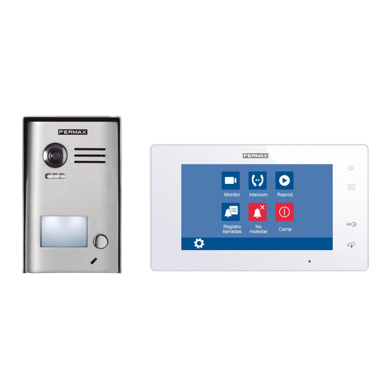 FERMAX WAY KIT INTERCOM SYSTEM USER& INSTALLER'S MANUAL | ManualsLib