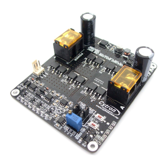 CYTRON MD30C USER MANUAL Pdf Download | ManualsLib