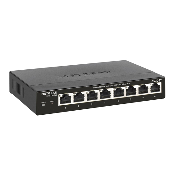 NETGEAR S350 SERIES SWITCH USER MANUAL | ManualsLib