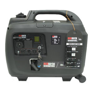 REDBACK RB4 5KVA PORTABLE GENERATOR MANUAL | ManualsLib
