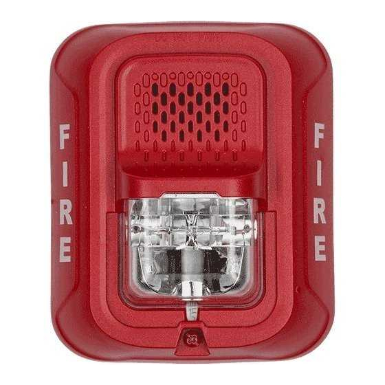 SYSTEM SENSOR P4RLA SECURITY SYSTEM INSTALLATION AND MAINTENANCE ...