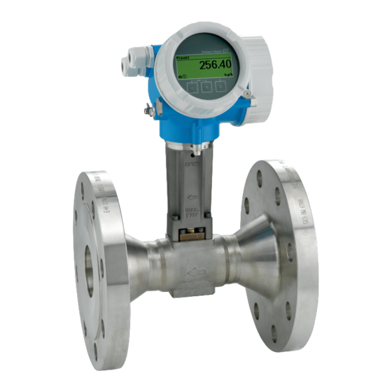 ENDRESS+HAUSER PROLINE PROWIRL F 200 PROFIBUS PA OPERATING INSTRUCTIONS MANUAL Pdf Download ...