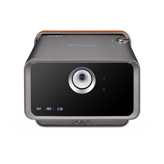 VIEWSONIC X10-4K PROJECTOR USER MANUAL | ManualsLib