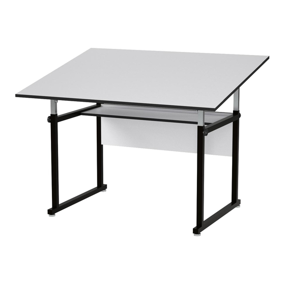 ALVIN WORKMASTER WM48-3-XB INDOOR FURNISHING ASSEMBLY INSTRUCTIONS ...