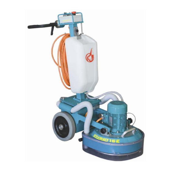 SUPERABRASIVE LAVINA 16 FLOOR MACHINE OWNER'S MANUAL | ManualsLib