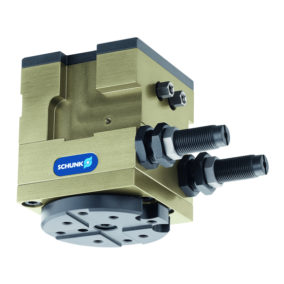 SCHUNK RM-W SERIES ASSEMBLY AND OPERATING MANUAL Pdf Download | ManualsLib