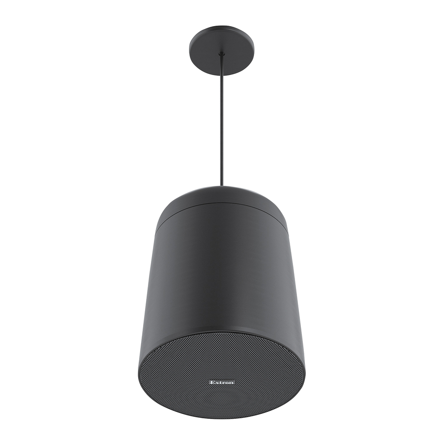 EXTRON ELECTRONICS SF 26PT SPEAKER SETUP MANUAL | ManualsLib