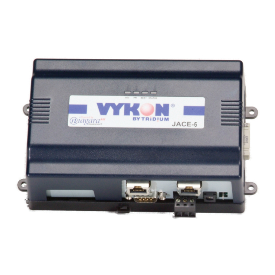 TRIDIUM JACE-6 SERIES CONTROLLER MOUNTING AND WIRING INSTRUCTIONS ...