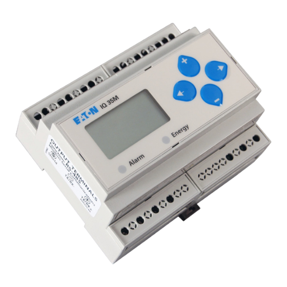 EATON IQ 35M SERIES QUICK START MANUAL Pdf Download | ManualsLib