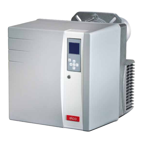 ELCO VB 2.** VD SERIES BURNER OPERATING INSTRUCTIONS MANUAL | ManualsLib