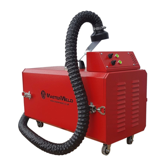 MASTERWELD MW8002 SCRUBBER INSTRUCTION MANUAL FOR USE AND MAINTENANCE | ManualsLib