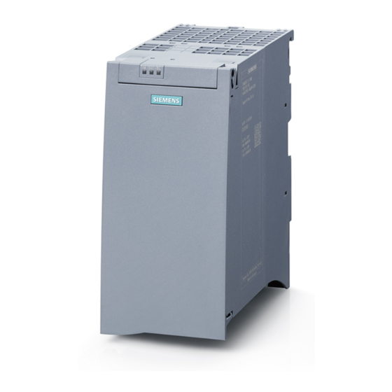 SIEMENS TIM 1531 IRC CONTROLLER OPERATING INSTRUCTIONS MANUAL | ManualsLib